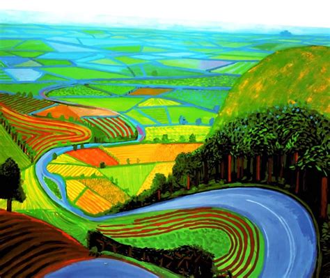 David Hockney Prints David Hockney Landschaftsbilder Tsqk