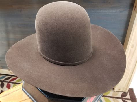 American Hat Chocolate 10x Open Crown 414 Chl Crown Jones Boys