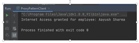 Proxy Design Pattern Java Development Journal