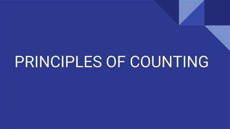 principles of counting pptx