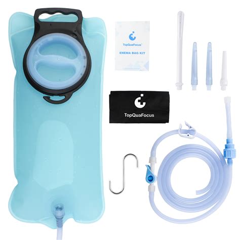 TopQuaFocus Travel Portable Enema Bag kit Anel Douche Enema Bag for Men ...