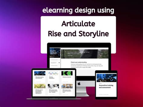 Interactive Elearning With Articulate Rise And Storyline Upwork