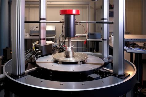 Premium Ai Image Hightech Machinery For Lens Curvature Measurement Created With Generative Ai