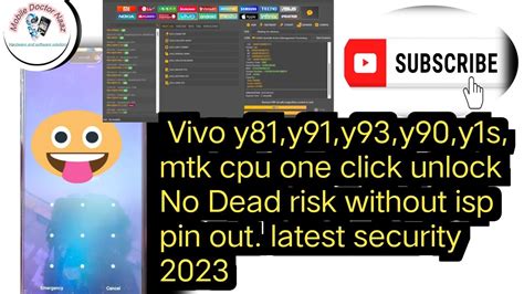 Vivo Y Y Y Y S Latest Security Unlock No Dead Risk L No Isp Pin Out One Click Unlock