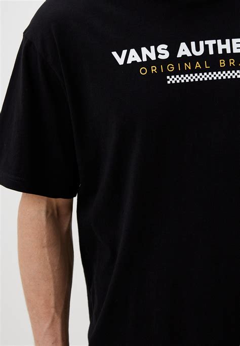 Футболка мужская VANS VN000H5H цвет черный купить за 4299 руб.