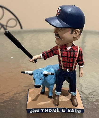 Jim Thome Bunyan Babe The Blue Ox Bobblehead 82518 Twins Special