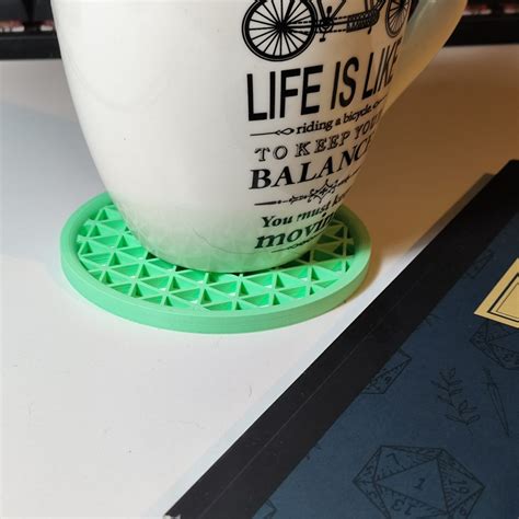 Geometric Patern Coasters By Calcetin Download Free Stl Model