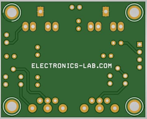 Pcb Grb Bottom Electronics Lab
