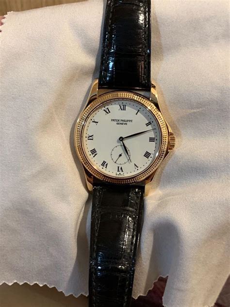 Patek Philippe Calatrava Ref5115r Hobnailed Bezel With Email Enamel