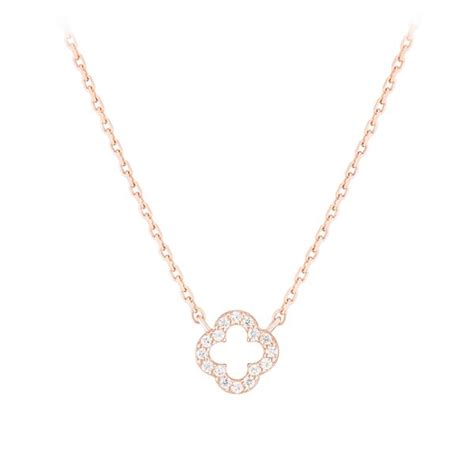 Jestina Lala Jclover Necklacerose Gold