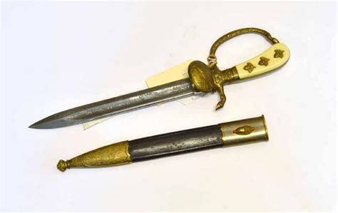 A Short Cutlass Imperial German Forester Blade 10 Inches Single