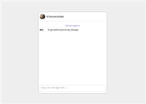 Resume Builder Devpost