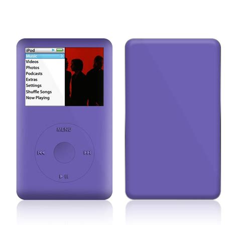 Solid State Purple Ipod Classic Skin