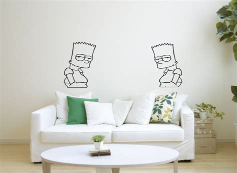 Stl File Bart Simpson Wall Art Decor・3d Printer Model To Download・cults