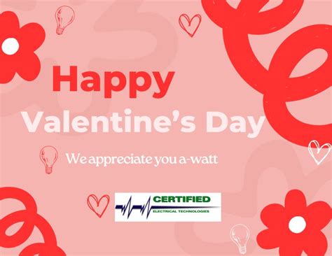 Certified Electrical Technologies On Linkedin Happy Valentines Day 💟💡