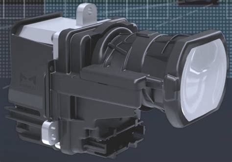 Dot Matrix Vehicle Headlamp Module Uses Osram Micro Led Array Electronics Weekly