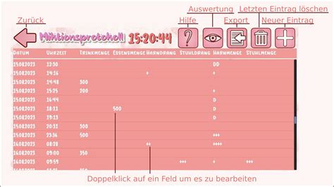 Wet Night Chart Windel Hobby