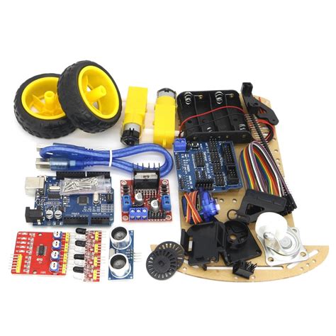 ๑smart electronics motor smart robot car chassis kit speed encoder