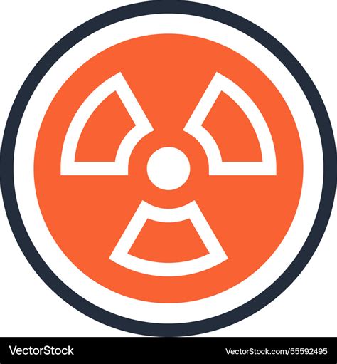 Radiation Royalty Free Vector Image Vectorstock