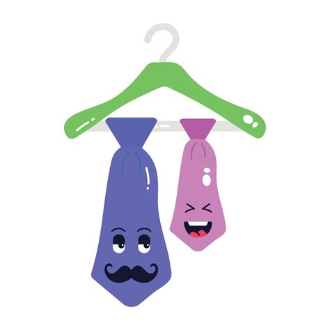 Trendy Dad Ties 19028508 Vector Art At Vecteezy