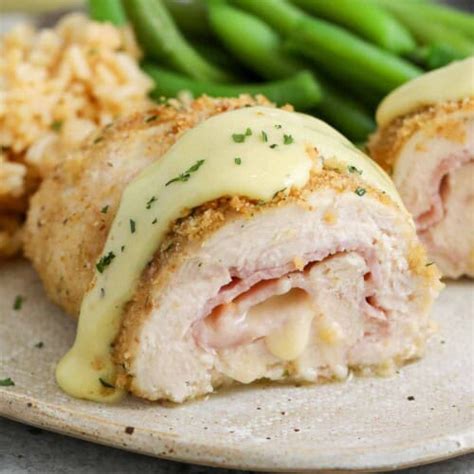Oven Baked Chicken Cordon Bleu Ulkse