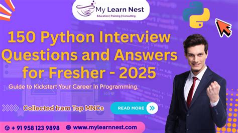 Python 150 Interview Questions And Answers For Fresher In 2025