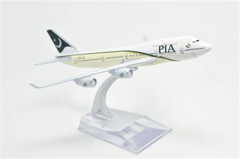 1400 Scale B747 400 Pia Metal Plane Model 16cm Tang Dynasty 1400