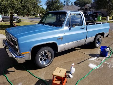 My 84 C10 Back When She Was Clean R Squarebodies
