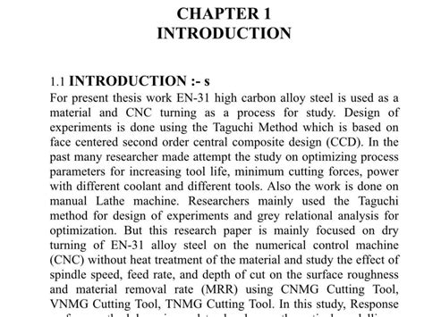 Optimisation Of High Turning Parameters Of En31 Alloy Steel By Taguchi Upwork
