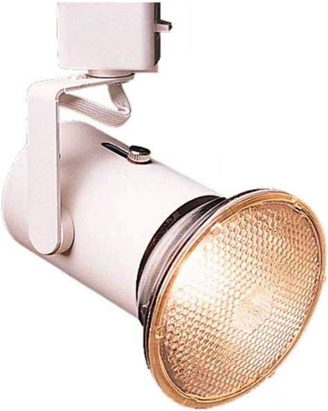Lightolier White Mini Universal Track Bullet Track Lighting Heads