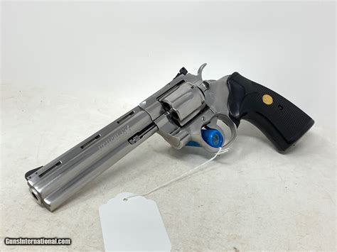 Colt Python 357 Mag Stainless 6 1982 For Sale