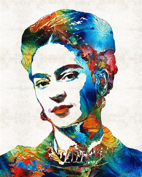 Frida Kahlo Art Viva La Frida By Sharon Cummings Painting By Sharon
