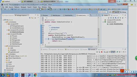 【springboot打造电影网站】视频教程第一讲 java知识分享网 免费java资源下载