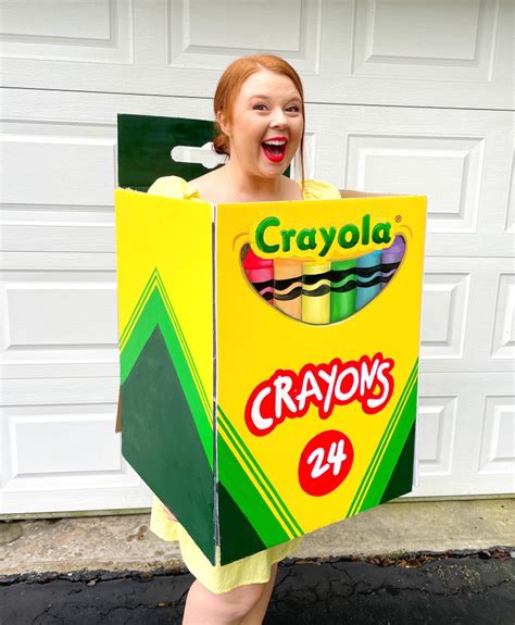 Crayon Box And Crayon Costume Auburn Artisan