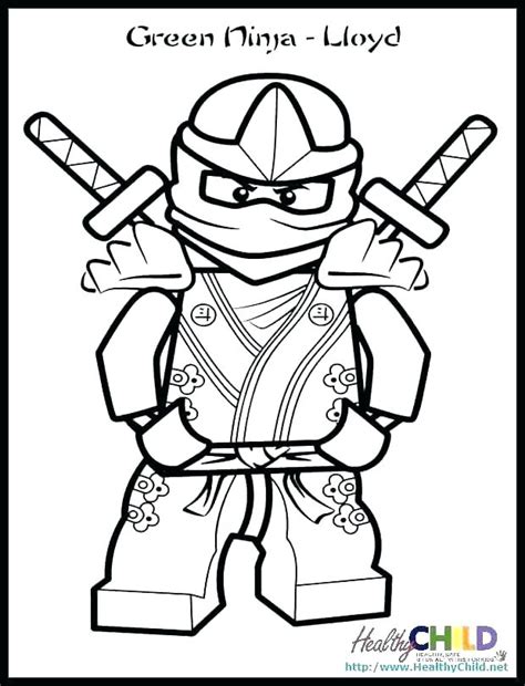 Lego Ninjago Zane Coloring Pages At Free Printable