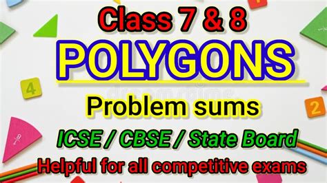Polygons Class 7 Class 8 Introduction And Formulae Of Polygon Icse