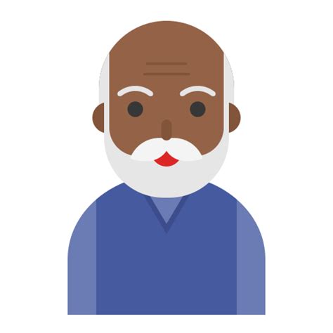 Black Grandpa Cartoon