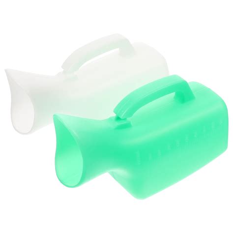 Travel Adult 2pcs Womens Portable Urinal Large Capacity Leak Proof