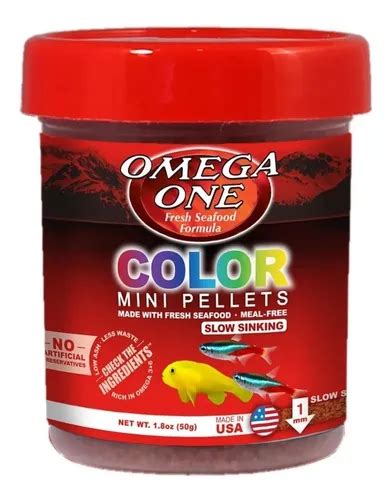Color Mini Pellets 50g Peces