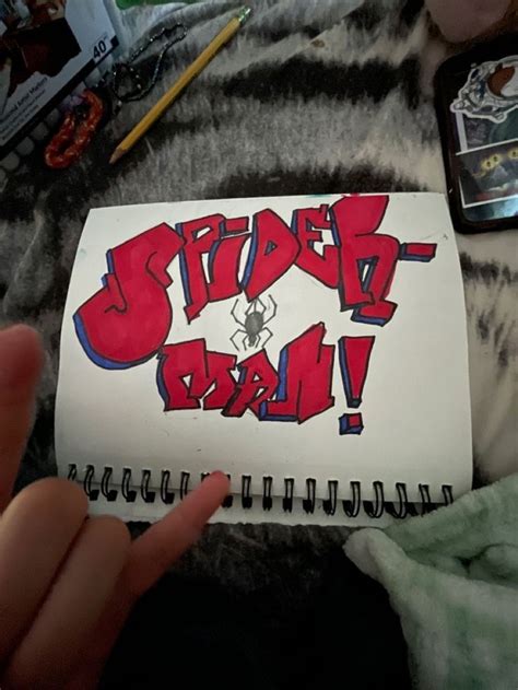 Spiderrr Mannn Graffiti Style Art Graffiti Doodles Graffiti Drawing