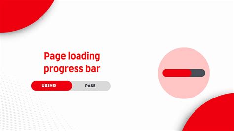 how to add a sticky top page loading progress bar stw web