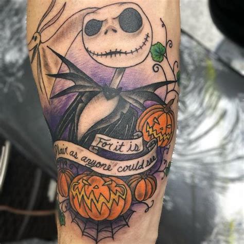 51 Whimsical Jack Skellington Tattoo Ideas To Embrace The Mystery
