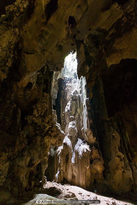 Photo Of Cave Roof Opening Gua Ikan Cave Kelantan Malaysia