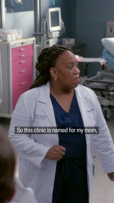 Dr Miranda Bailey Always Knows The Right Thing To Say 😌 Dr Miranda Bailey Always Knows The