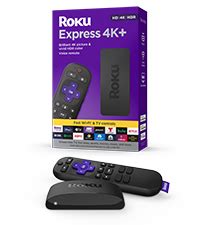 Roku Express 4k Roku Streaming Device 4k Hdr With Voice