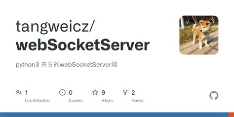 GitHub tangweicz webSocketServer python 开发的webSocketServer端