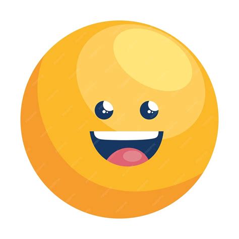 Free Vector Happy Emoji Comic Classic Character