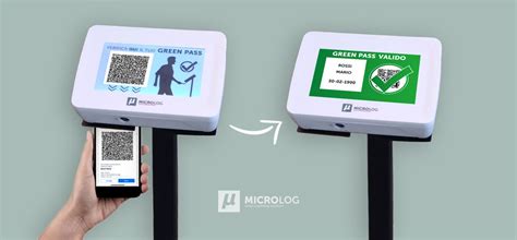 New Automatic Green Pass Reader Microlog