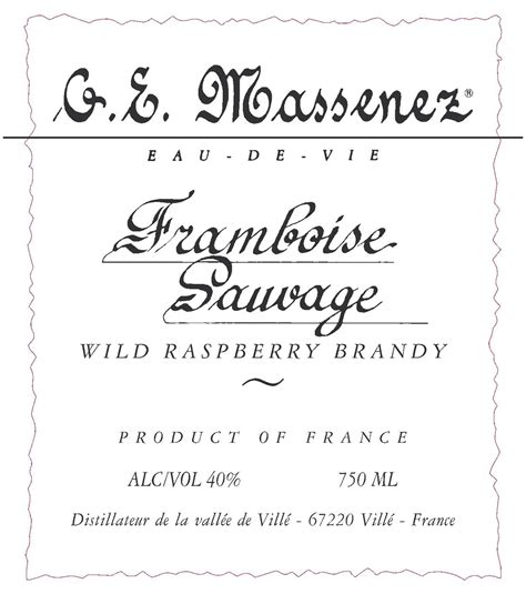 Framboise Eau De Vie Dreyfus Ashby And Co