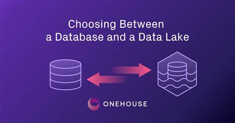 Choosing Between A Database And A Data Lake